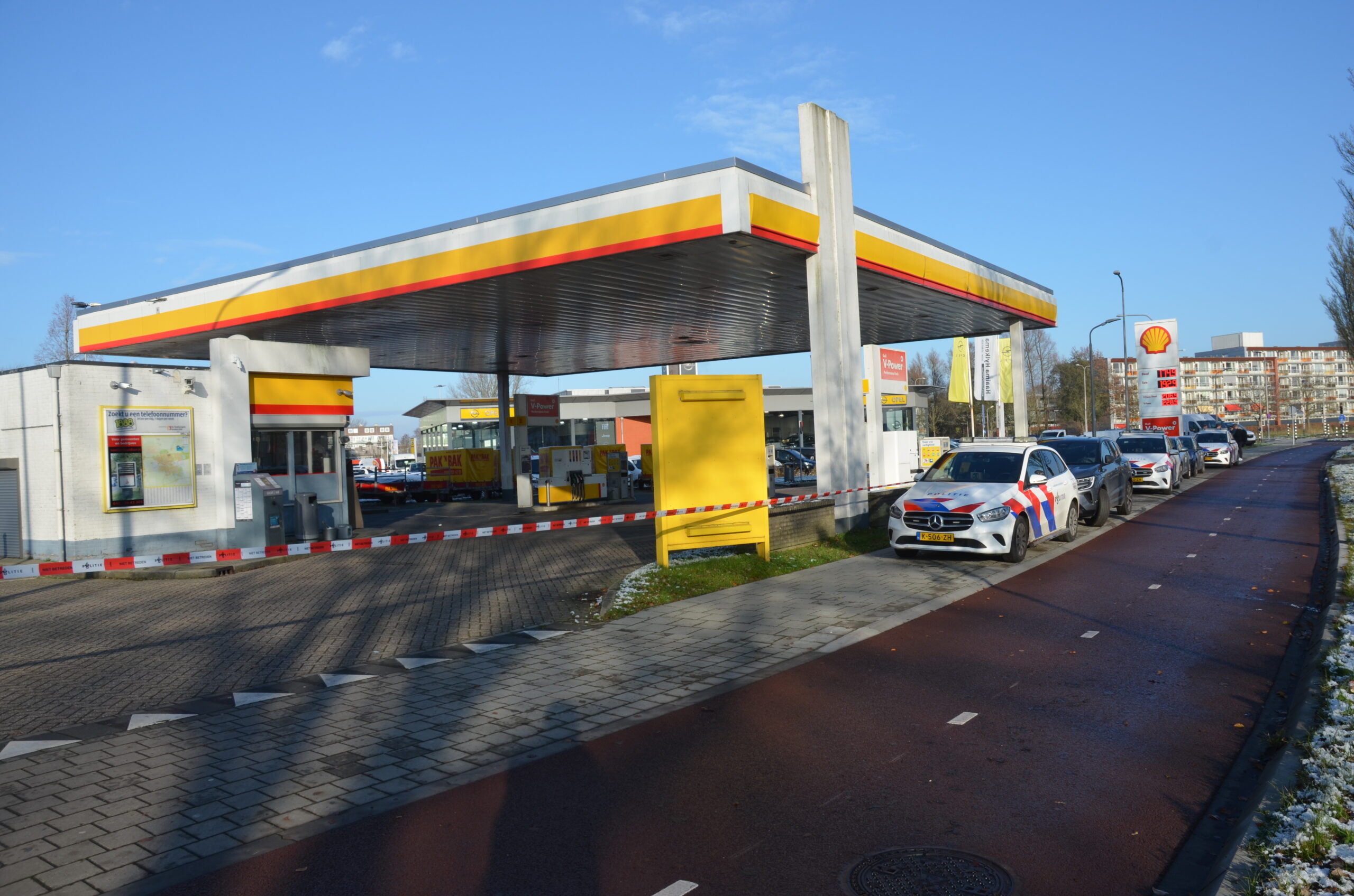 Overval op Shell tankstation in Leeuwarden, dader gevlucht | 112 Nieuws ...