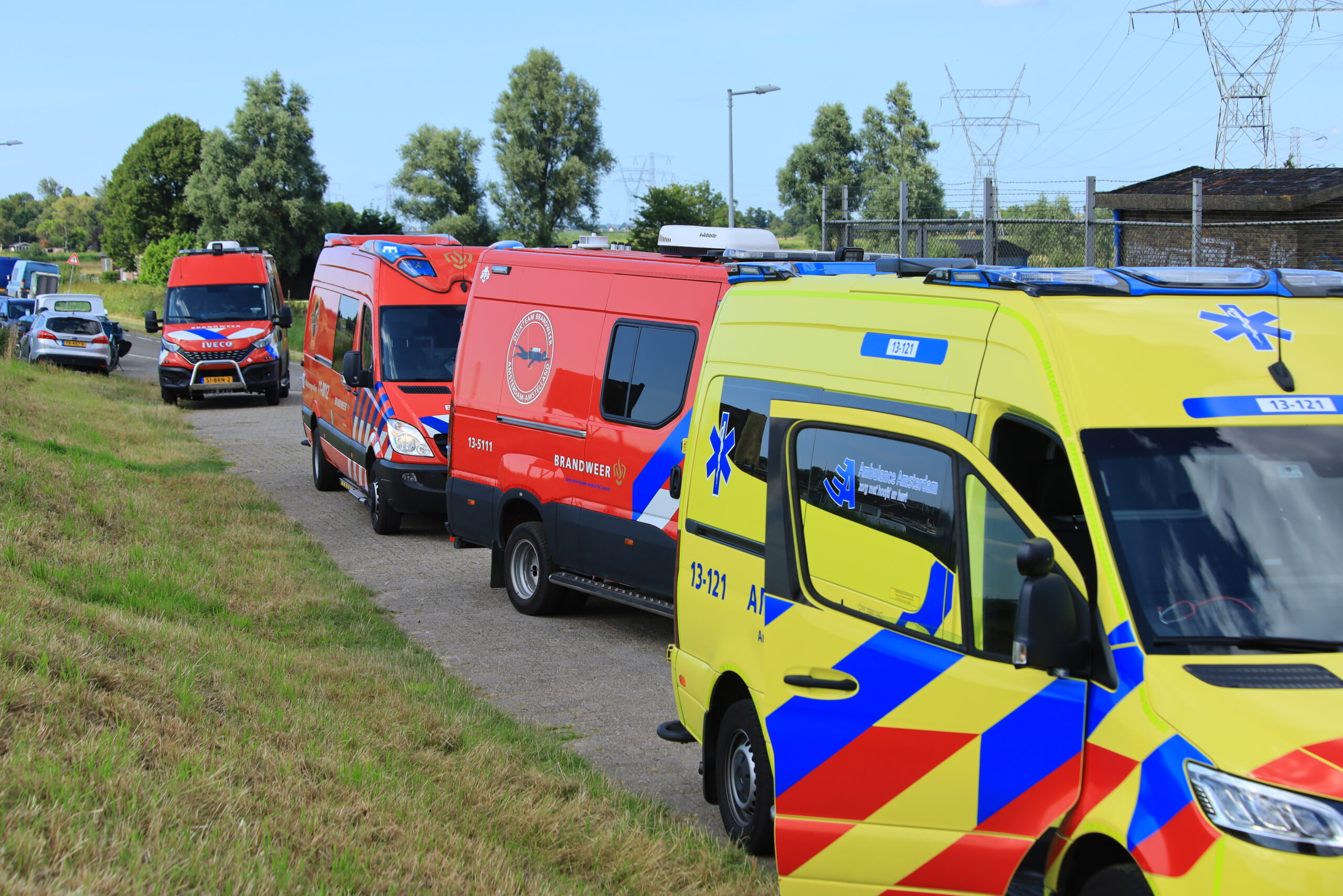Hulpdiensten groots ingezet voor vermist persoon in water in Amsterdam ...