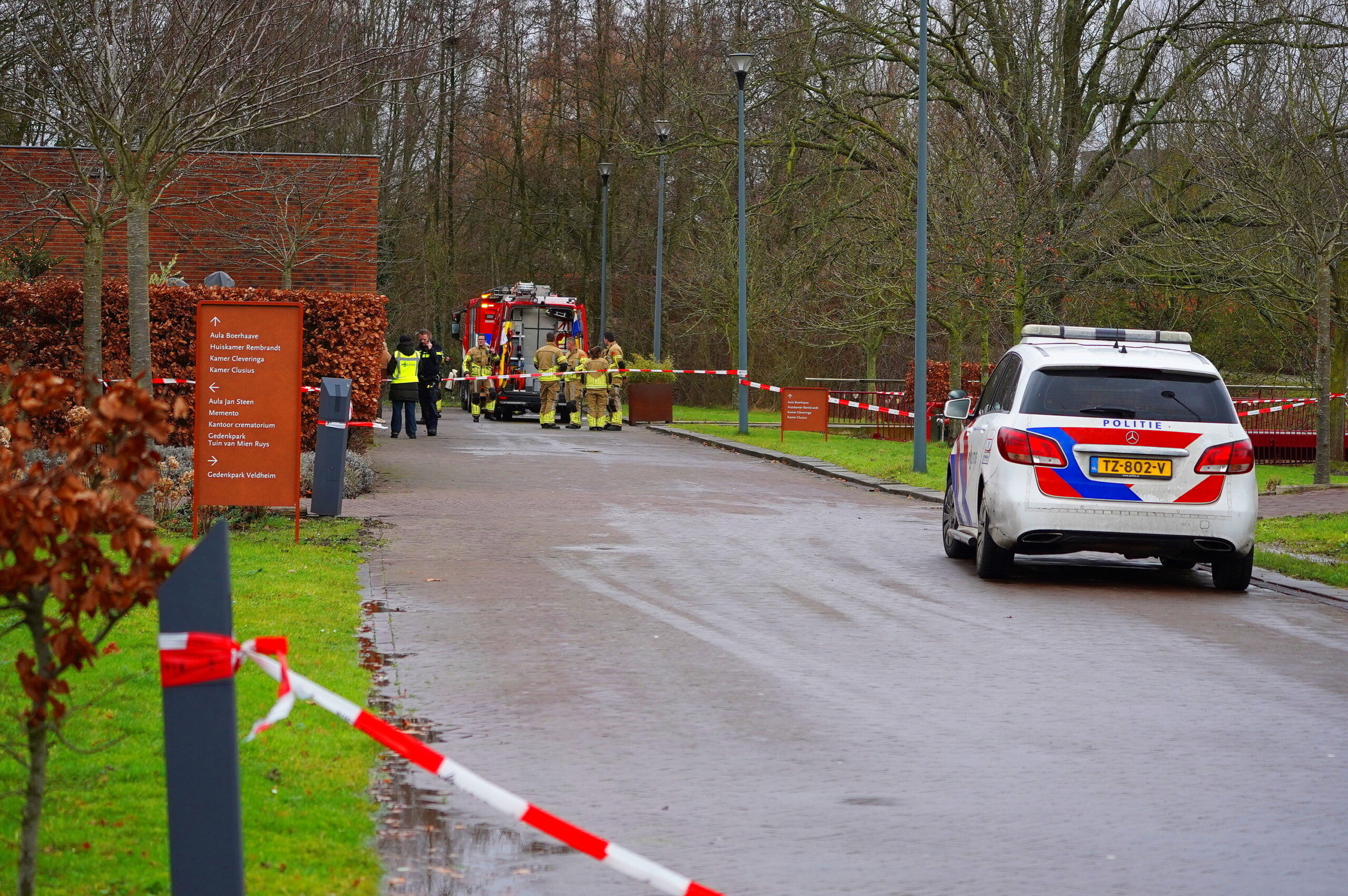 Overleden persoon gevonden bij begraafplaats | 112 Nieuws Nederland