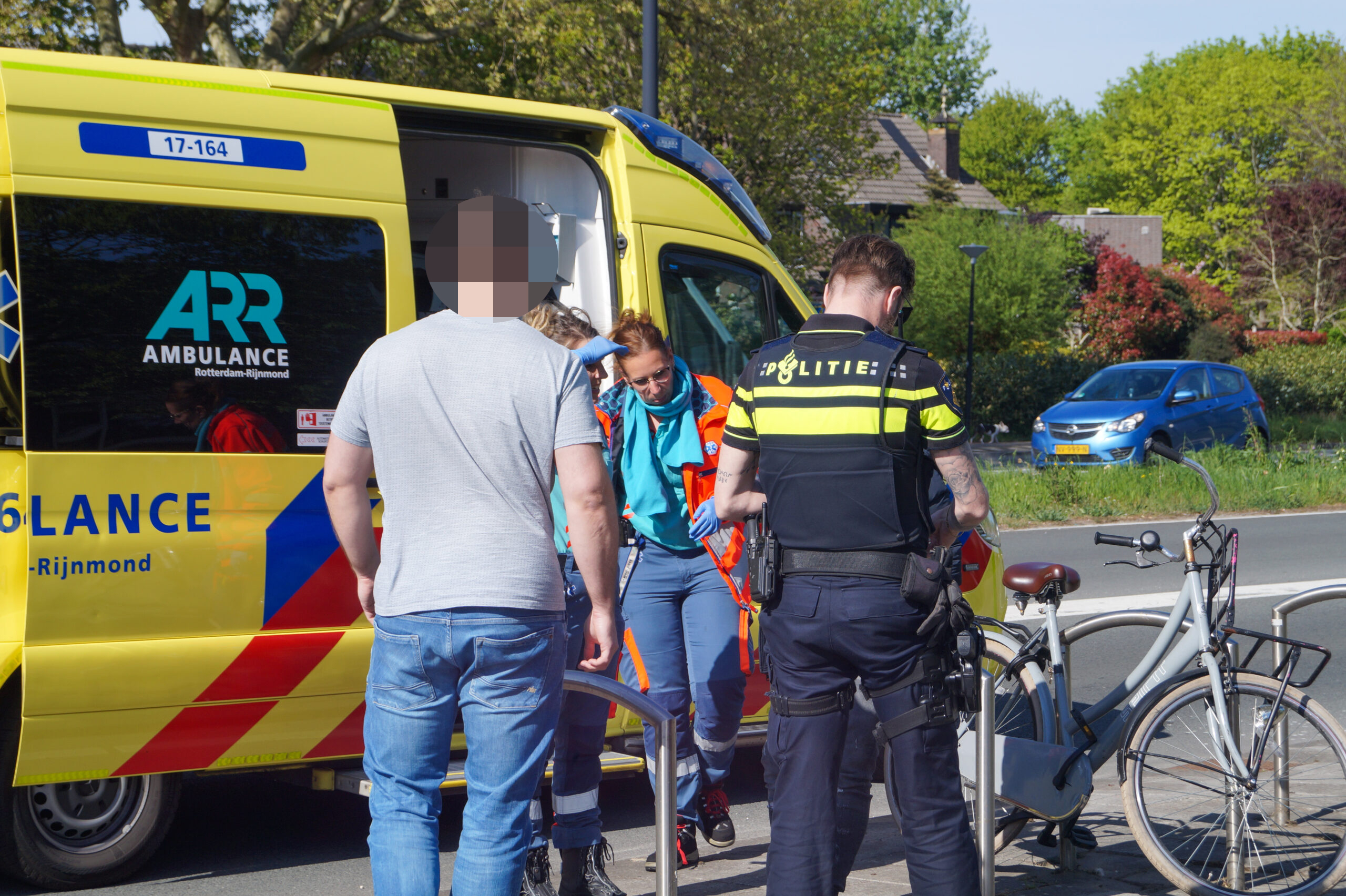 Fietser gewond na aanrijding met personenauto | 112 Nieuws Nederland