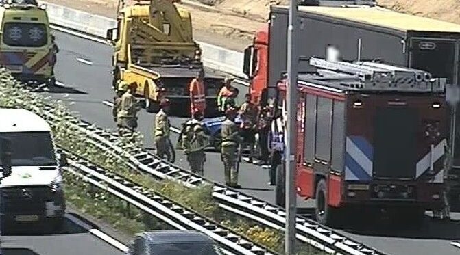Brandweer met spoed ter plaatse bij ongeval op snelweg | 112 Nieuws ...